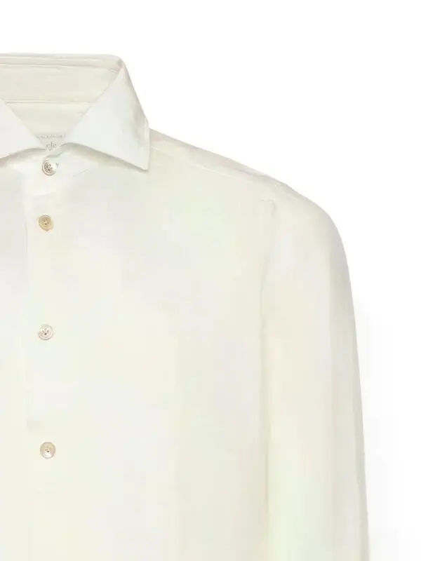 Eleventy Linen Shirt - Neutrals