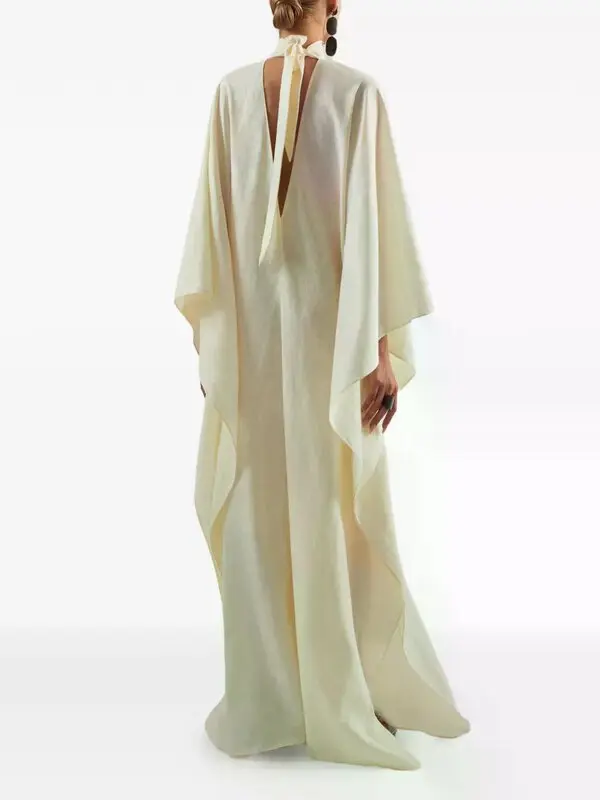TALLER MARMO Ooo Kaftan Linen Dress