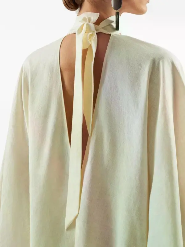 TALLER MARMO Ooo Kaftan Linen Dress