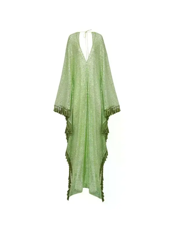 TALLER MARMO Absolutely Ooo Maxi Dress - Green