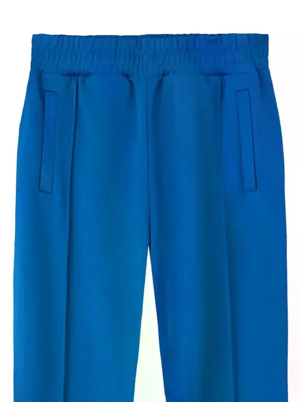 Palm Angels Curved Logo Track Trousers - Blue