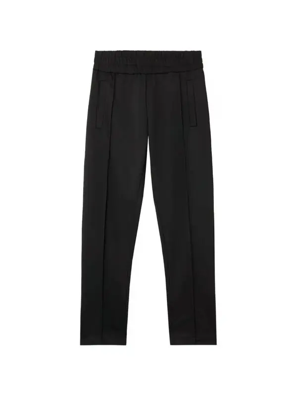 Palm Angels Curved Logo Track Pants - Black