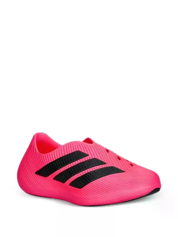 Adidas Stripes Ribbed Sneakers - Pink