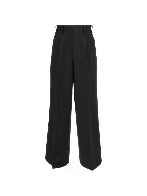 Junya Watanabe Pleated Trousers - Black
