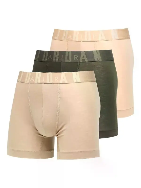 JORDAN Logo-waistband Boxers - Neutrals