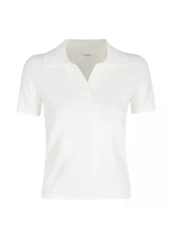 ROBERTO COLLINA Collared T-shirt - White