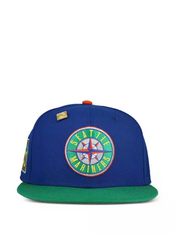 New Era 59fifty Seattle Mariners 40th Anniversary Fitted Cap - Blue