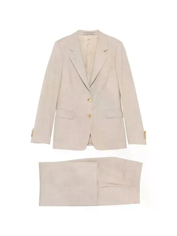 Tagliatore Single-breasted Suit - Neutrals