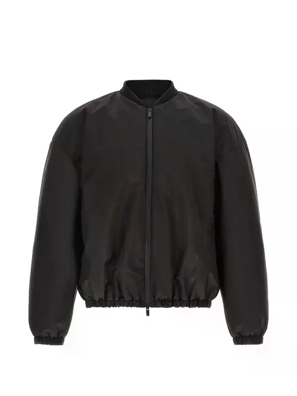 Fear Of God Satin-effect Bomber Jacket - Black