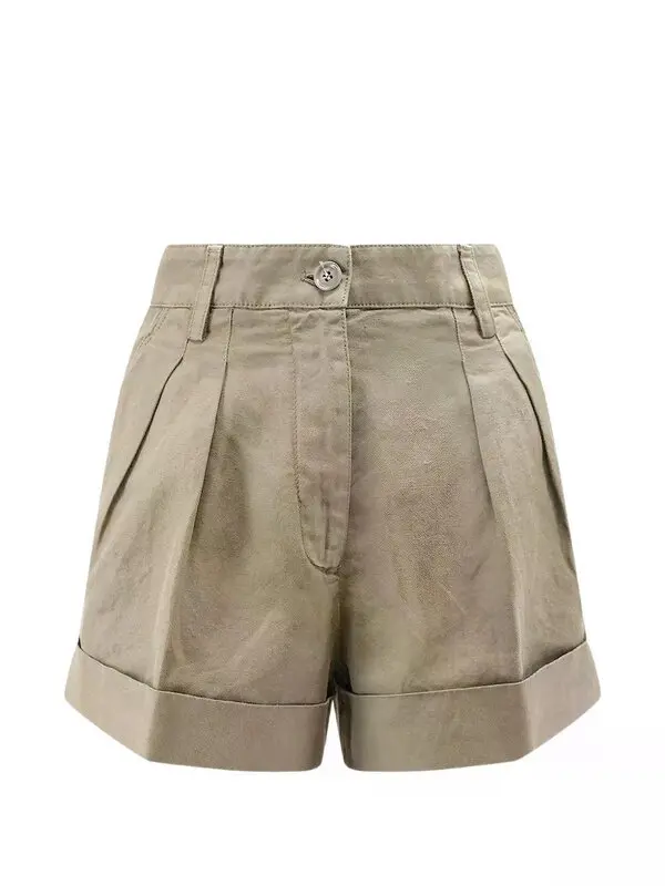 Aspesi Pleated Shorts - Neutrals
