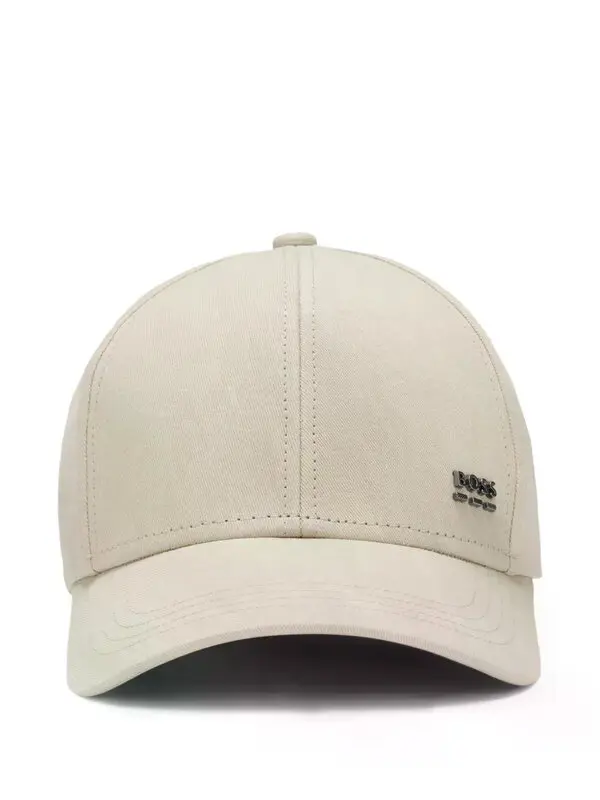 BOSS Logo Appliqué Baseball Cap - Neutrals