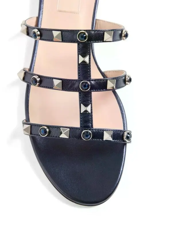 Valentino Garavani Rockstud Caged Sandals - Blue