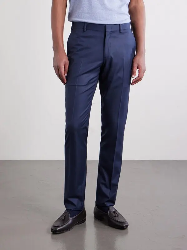 Brioni Straight-leg Wool Trousers