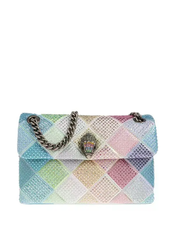 Kurt Geiger Kensington Embellished Shoulder Bag - Blue