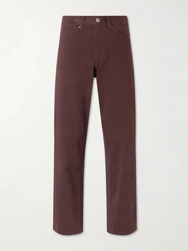 FRIZMWORKS Straight-leg Cotton-blend Trousers