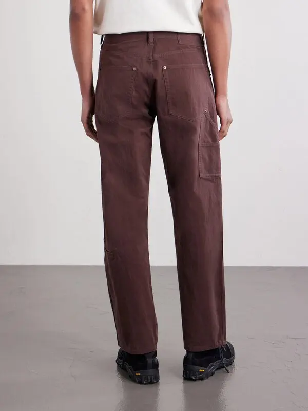 FRIZMWORKS Straight-leg Cotton-blend Trousers