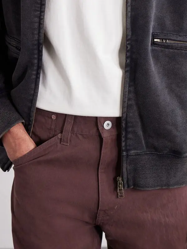 FRIZMWORKS Straight-leg Cotton-blend Trousers