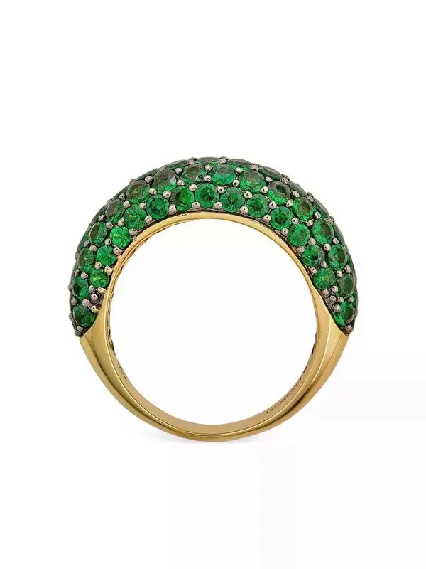 Piranesi 18k Yellow Tsavorite Ring - Gold