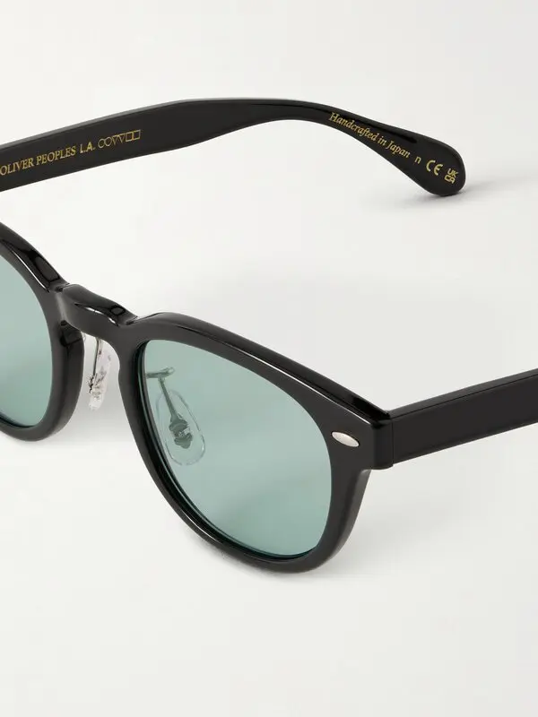 Oliver Spencer Round-frame Acetate Sunglasses