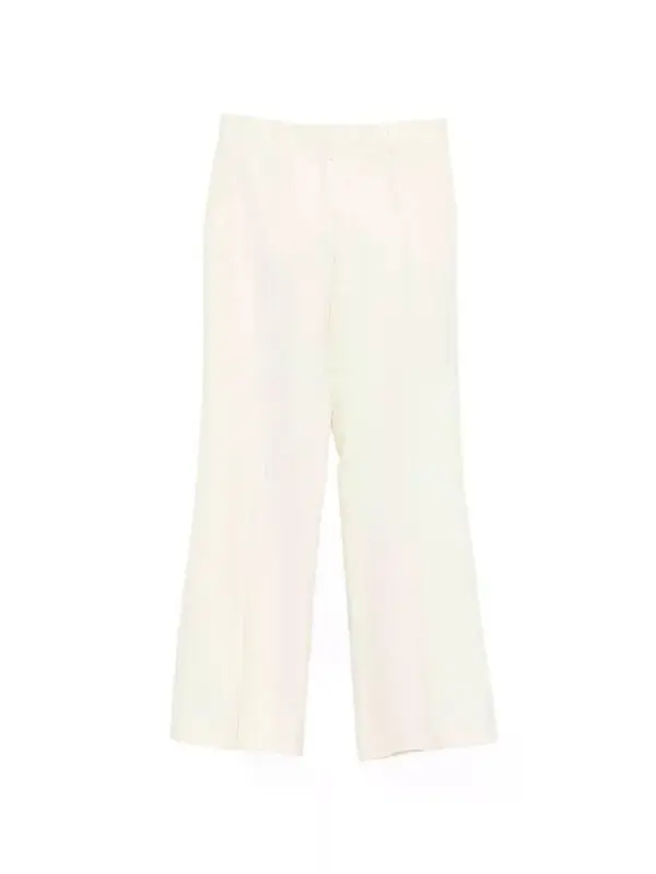 Alberto Biani Wide-leg Trousers - Neutrals