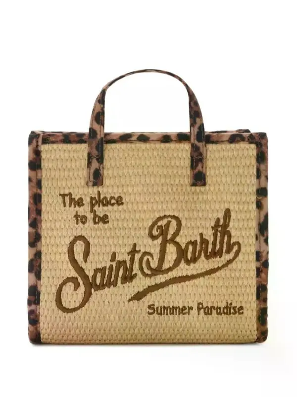 MC2 SAINT BARTH Mini Vivian Tote Bag - Neutrals