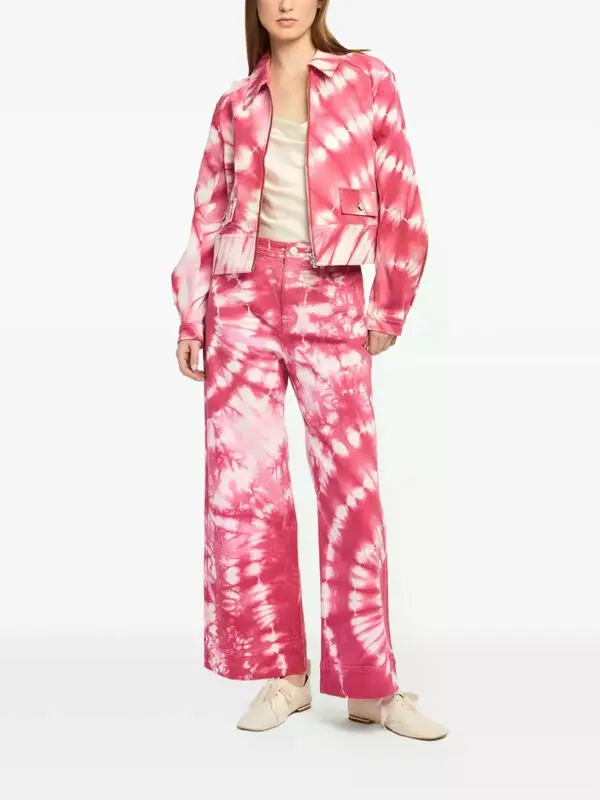 Cinq À Sept Betsy Tie-dye Jeans - Pink