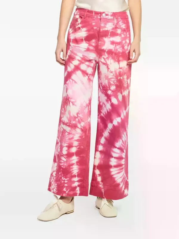 Cinq À Sept Betsy Tie-dye Jeans - Pink