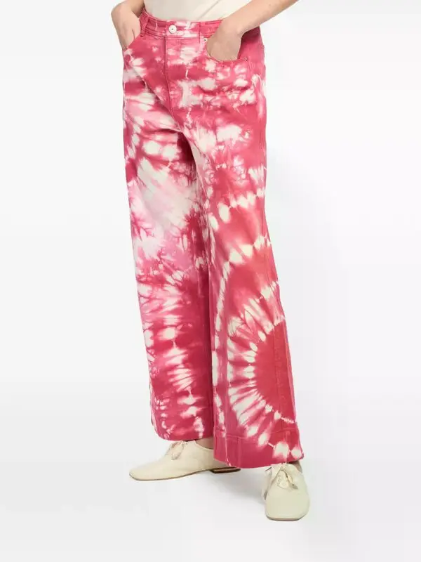 Cinq À Sept Betsy Tie-dye Jeans - Pink