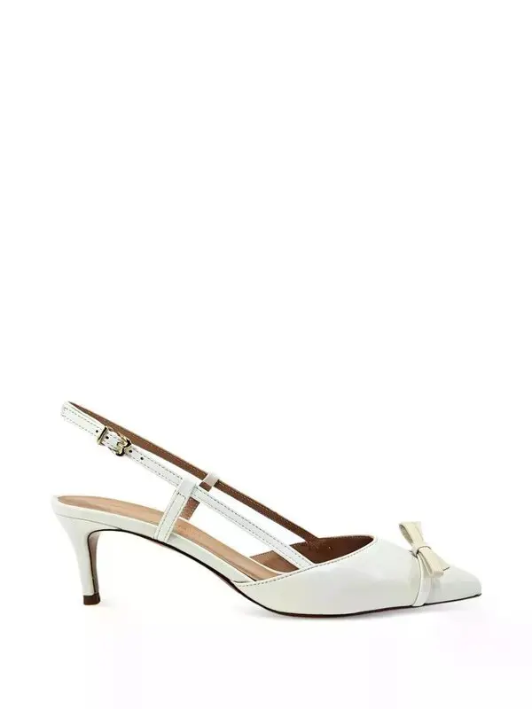 MADISON MAISON Alessia Slingback Pumps - White