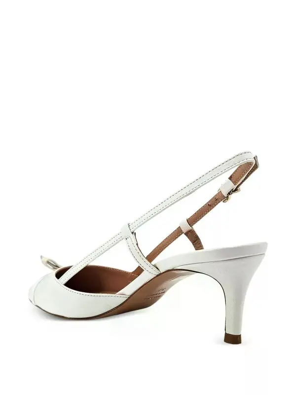 MADISON MAISON Alessia Slingback Pumps - White