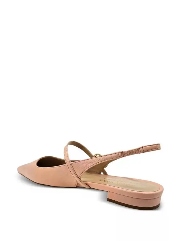 MADISON MAISON Binta Leather Slingback Pumps