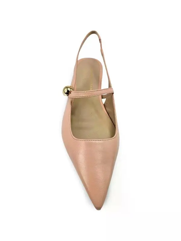 MADISON MAISON Binta Leather Slingback Pumps