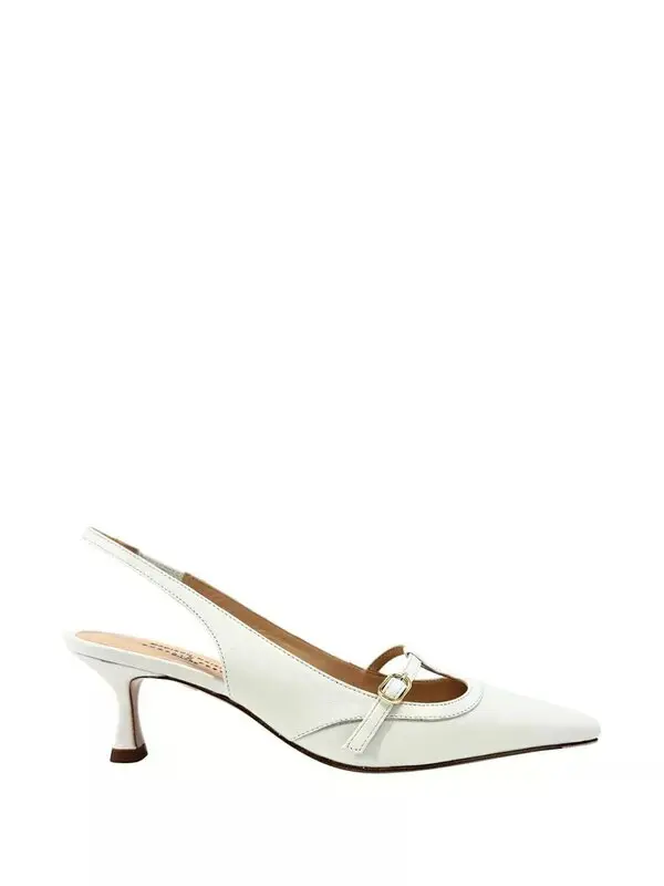 MADISON.MAISON Penny Slingback Pumps - White