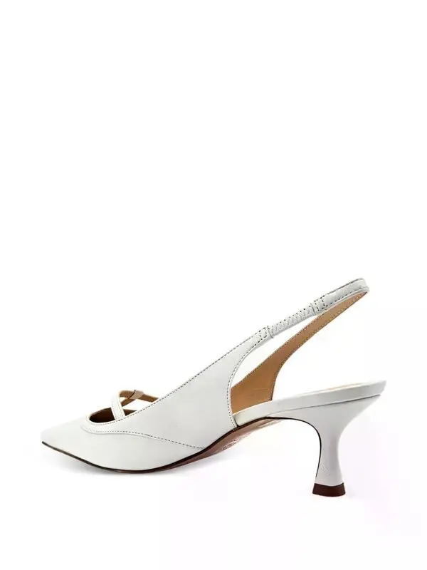 MADISON MAISON Penny Slingback Pumps - White