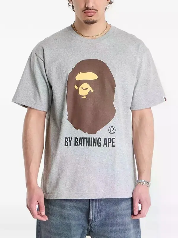 A BATHING APE Printed T-shirt - Grey