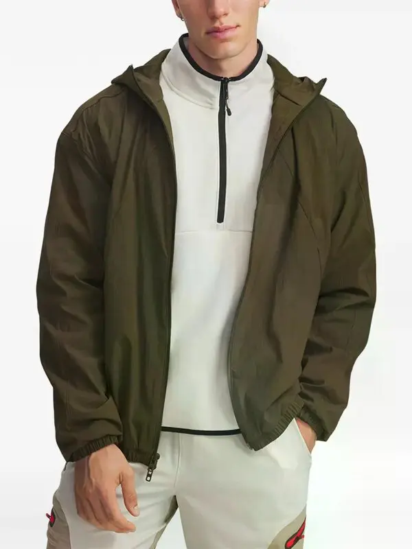 Under Armour Unstoppable Txt Zip Hooded Jacket - Green