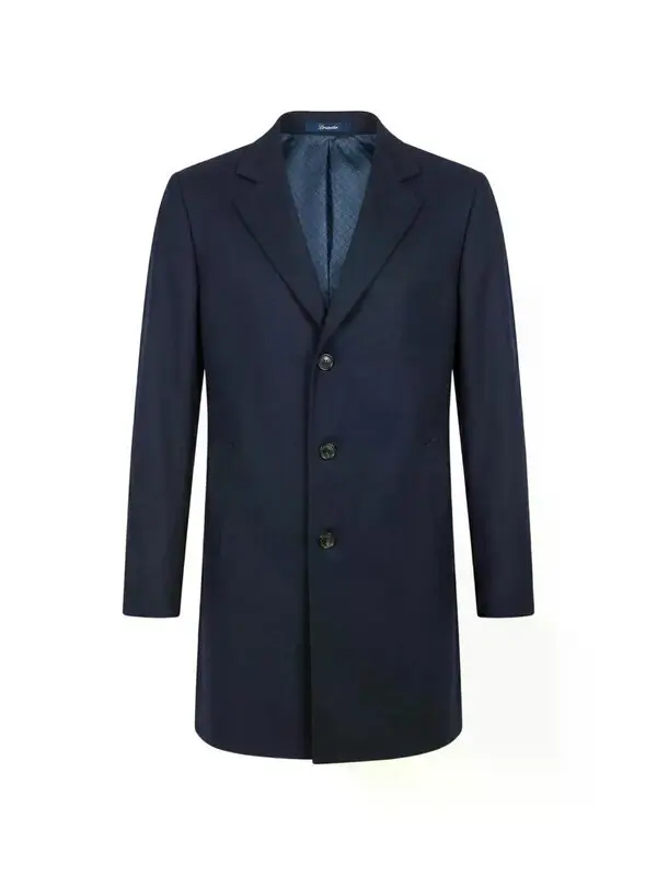 DRUMOHR Single-breasted Coat - Blue