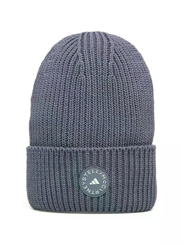Adidas Ribbed Beanie Hat - Blue