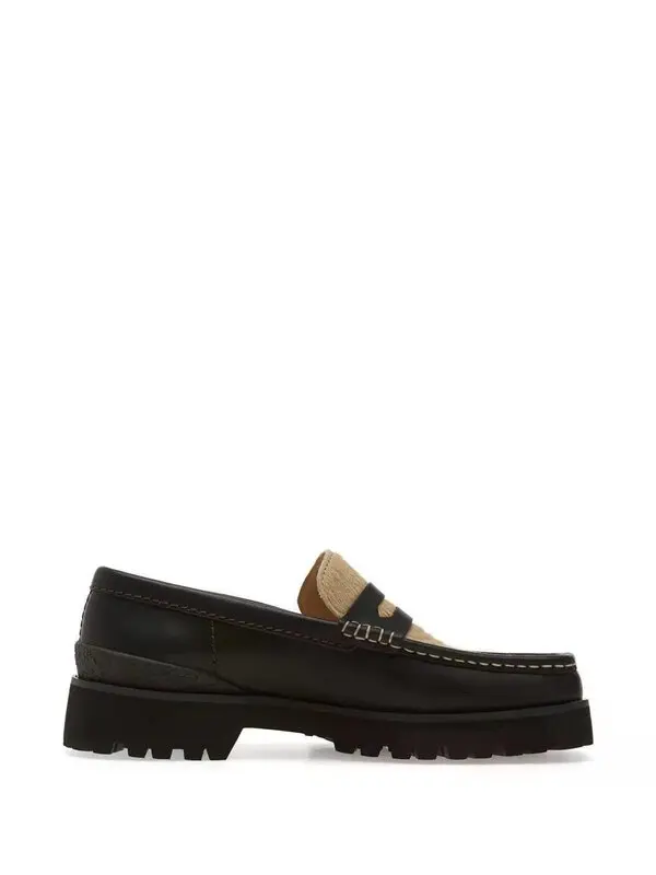 Clarks Yukoner Penny Loafers - Brown