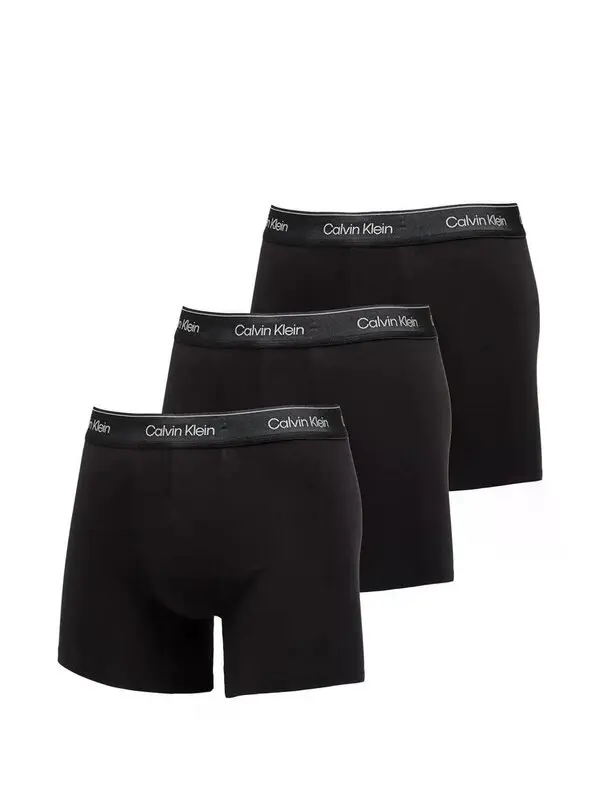 Calvin Klein Logo Boxers Set - Black