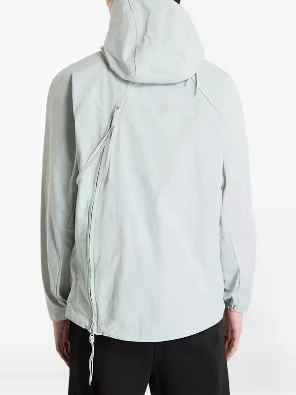 POST ARCHIVE FACTION Opening Hooded Zip Jacket - Grey