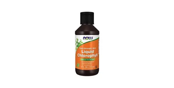 NOW FOODS Chlorophyll Liquid Extra Strength Mint - No Color