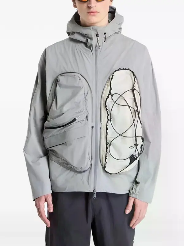 Oakley Latitude Veil Slingpack Hooded Jacket - Grey
