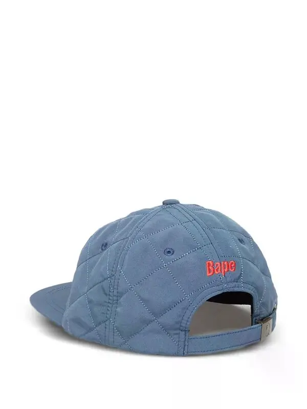 A BATHING APE Sta Logo Quilted Baseball Cap