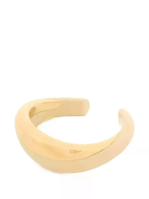 Chloé Glaze Cuff Bracelet - Gold
