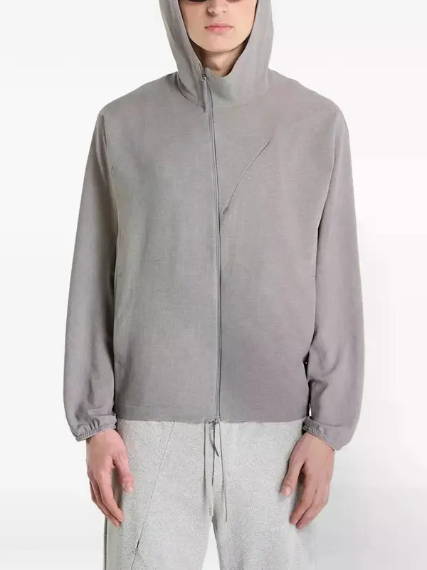 POST ARCHIVE FACTION Runner Hooded Jacket - Grey