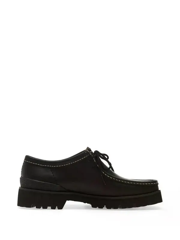 Clarks Walla Yukoner Lace-up Derby Shoes - Black