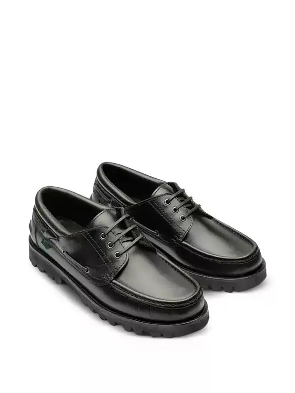 Paraboot Briac Lace-up Boat Shoes - Black
