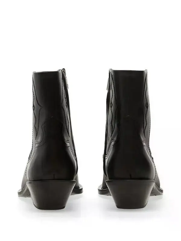 REPRESENT Michael Zip Leather Boots
