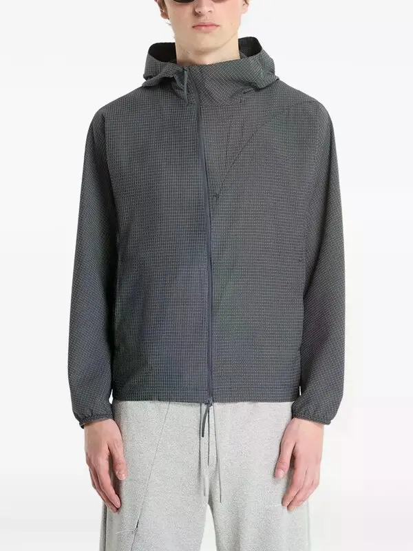 POST ARCHIVE FACTION Runner Hooded Jacket - Grey